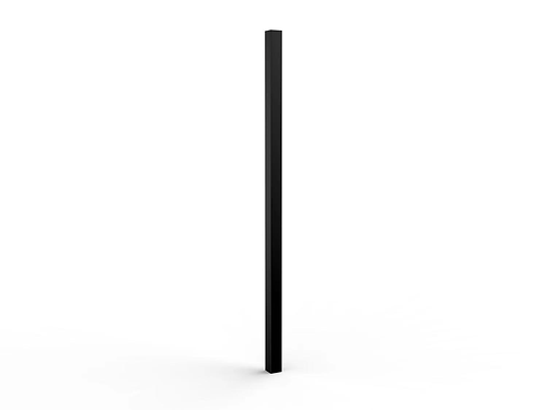 100x100x2400mm 3mm wall Aluminum Inground Posts | AAA Fence And Gate