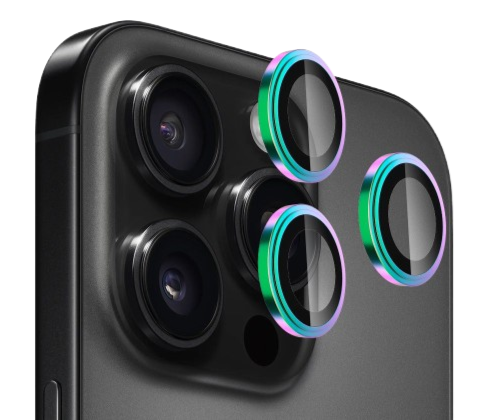 Blueo Sapphire PVD Steel Camera Ring for iPhone 16 Pro/ Pro Max ...