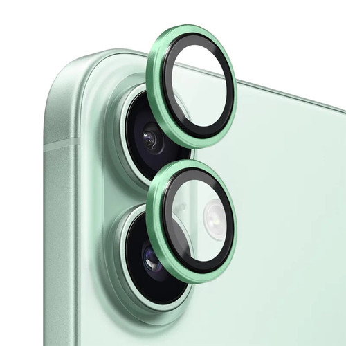 Blueo 9H Ring Metal Camera Lens Protector for iPhone 17 Green | Blueo