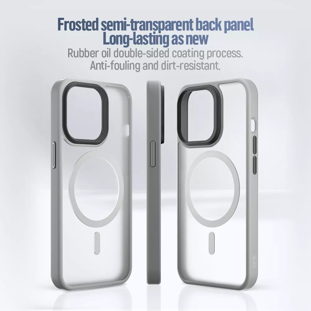 Blueo Frosted Anti-Drop Phone Magnetic case for iPhone 15 Pro Max | Blueo