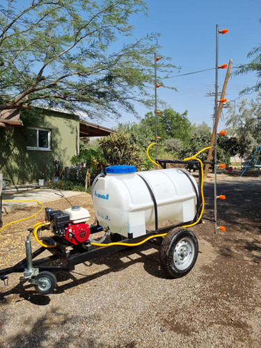 מרסס נגרר 500 ליטר | falcon sprayer