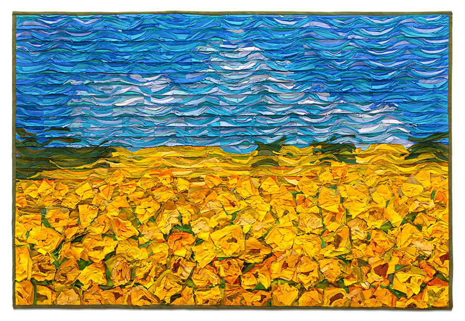 Tim Harding fiber artist, Art for Global Aid