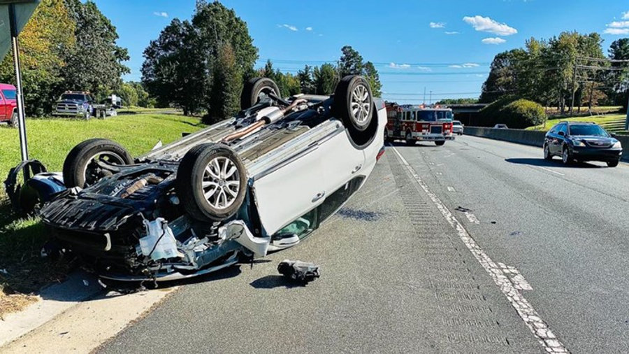 TIPS IF YOUR VEHICLE FLIPS OVER