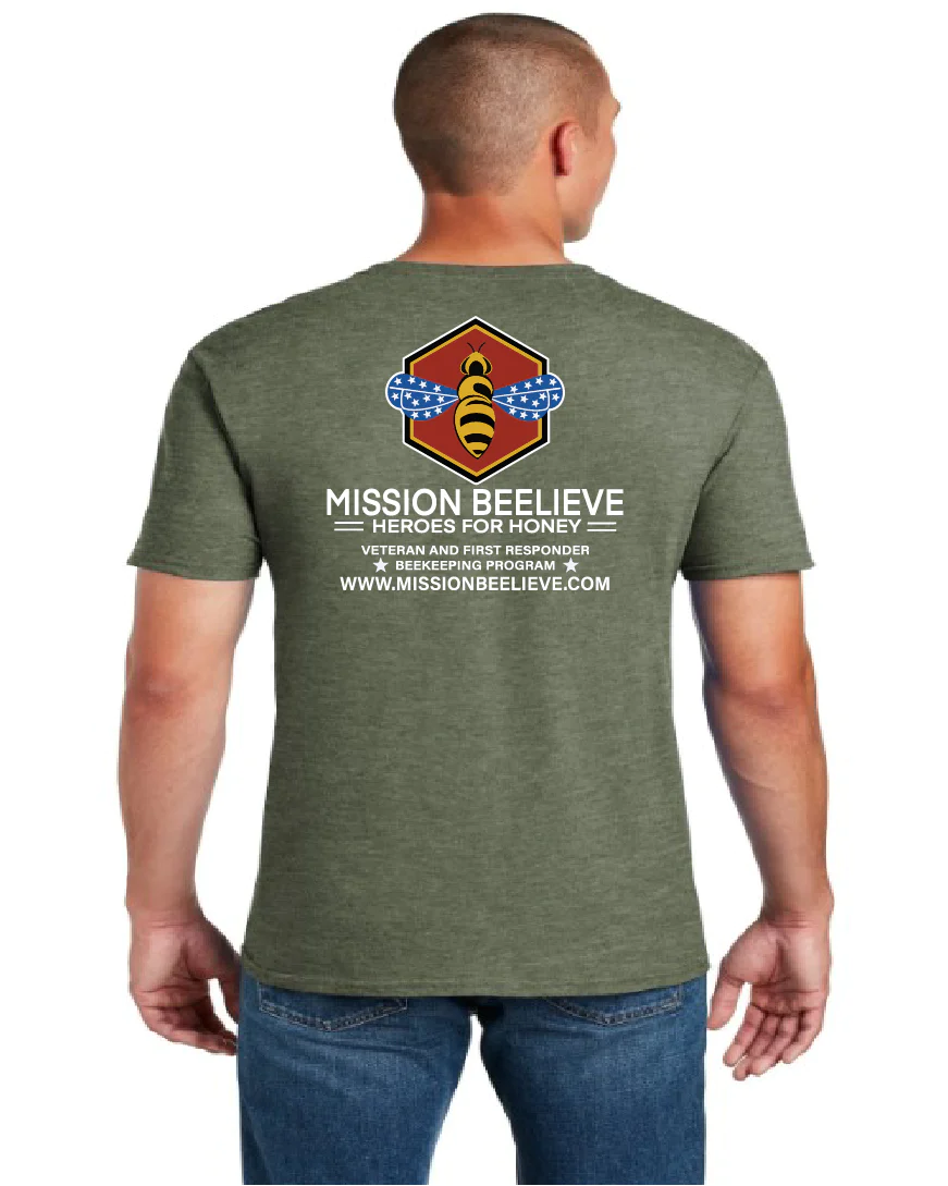 Military Green Mission Beelieve T-Shirt | Mission Beelieve
