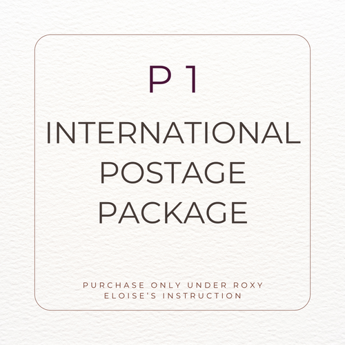 P1 International Postage Package | Roxy Eloise