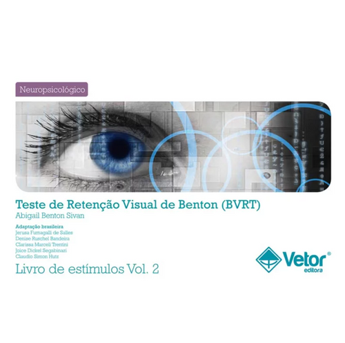 BVRT - Livro de Estímulos Forma C e D | avaliarpsicologia