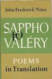Sappho to Valery Translated by John Frederick Nims | BooksB2plz