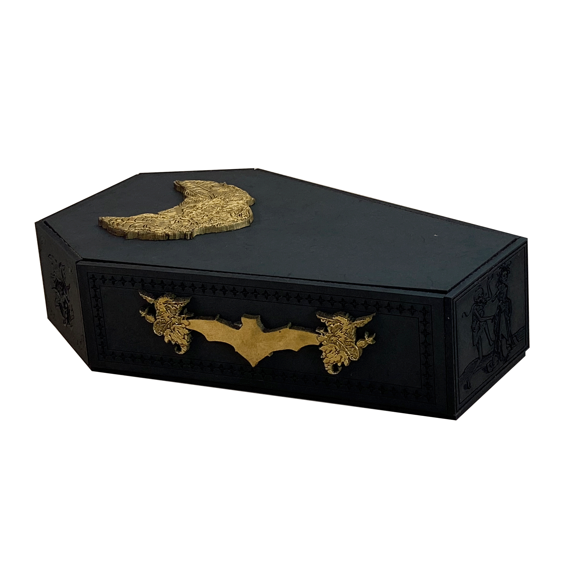 Vampire Bat COFFIN BOX | Boomla Designs