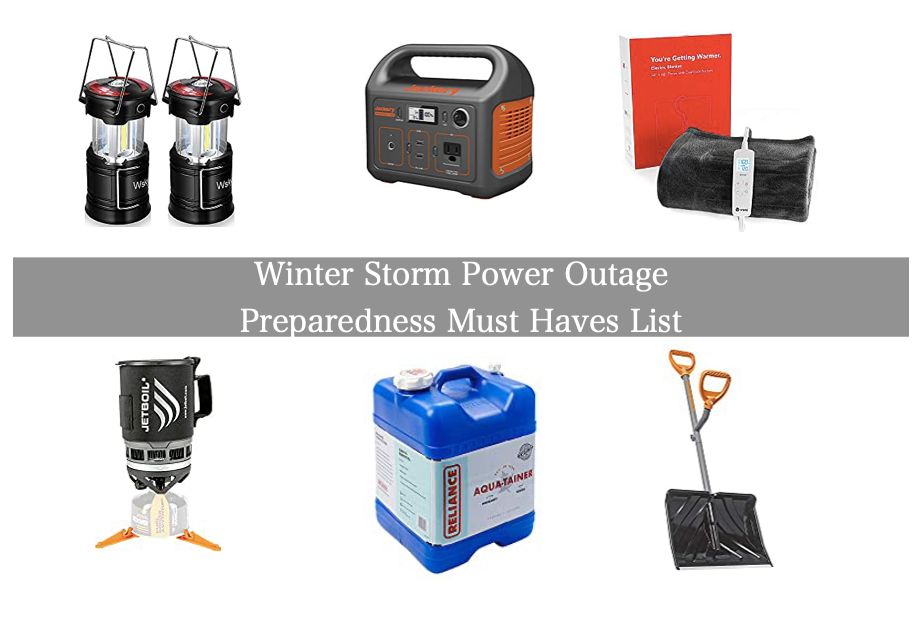 Winter Storm Power Outage Preparedness Must Haves List