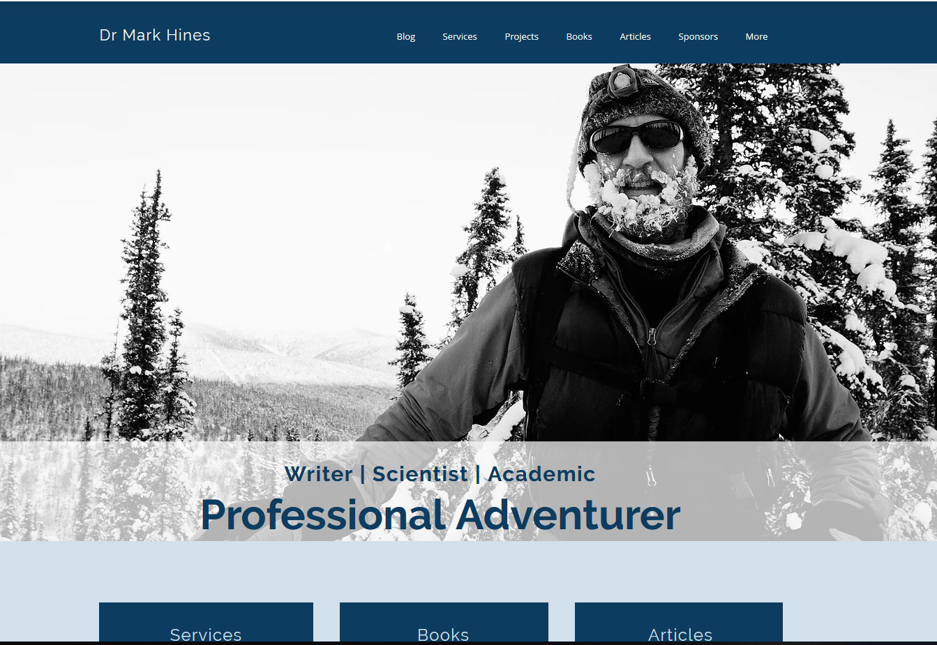 Adventurer | Dr Mark Hines