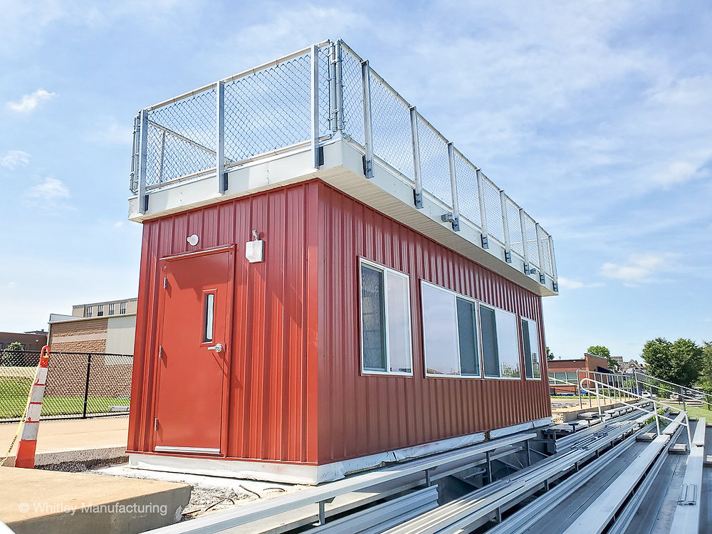 Whitley Builds Modular Press Box in St. Louis, Missouri