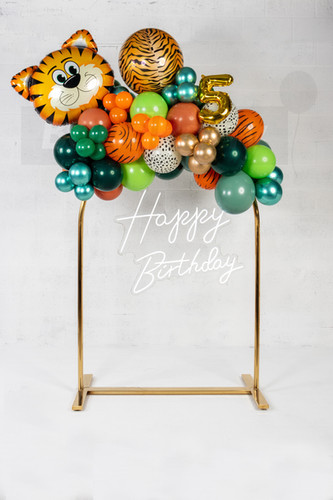 Jungle Mini Balloon Garland - Deluxe | Bond Party