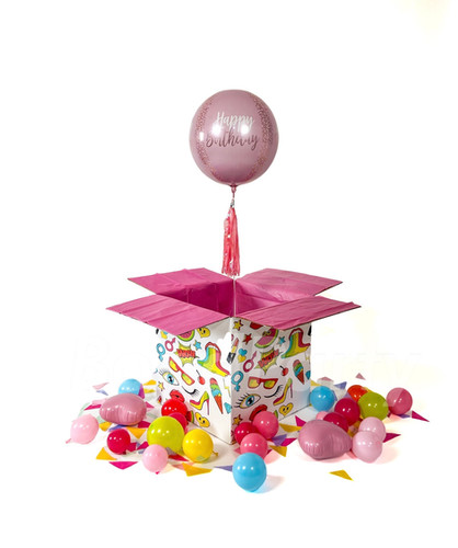 Birthday Lady - Surprise Balloon Box | Bond Party