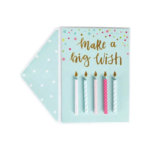 Make A Wish Greeting Card | Bond Party