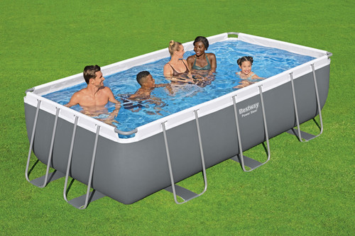 Bestway® Steel Pro™ Rectangular Pool Set | 13'3" x 6'7" x 39.5"