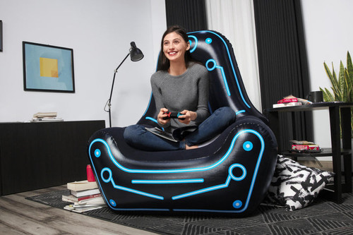 Inflatable Gaming Recliner Chair with Controller Storage - Bestway Gujarat