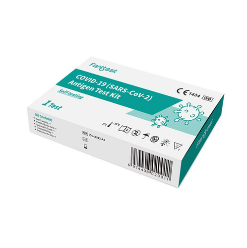 Fanttest 3-in-1 Test, Influenza Flu A/B and COVID-19 Rapid Antigen Test ...