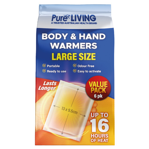 Body & Hand Warmer (Value Pack - 6pks/bag)13*9.5cm | ANZHPL Wholesale