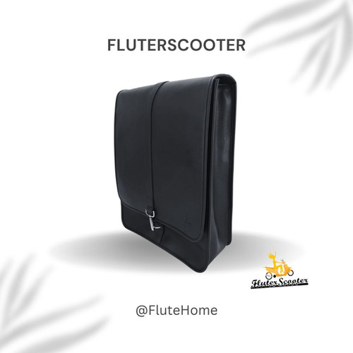 Fluterscooter Grape Leather Backpack | Flute Home