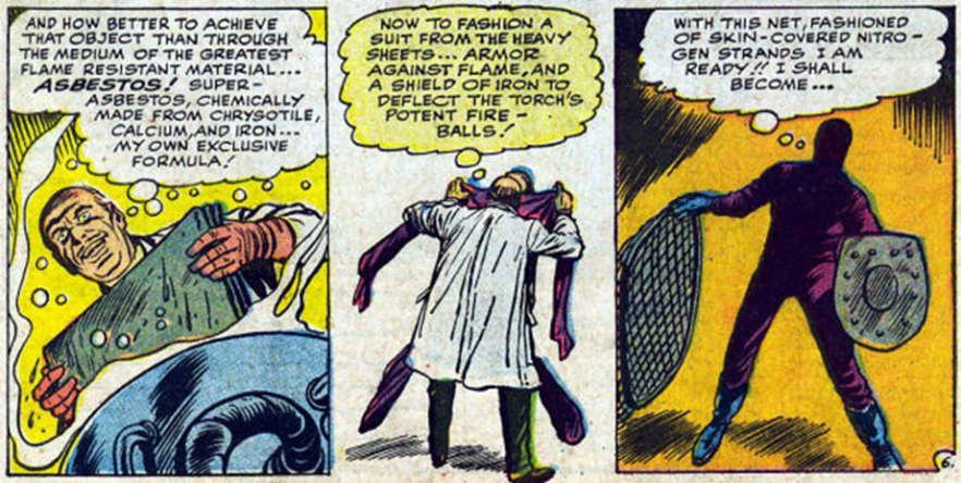 How Marvel's Asbestos Lady represents the decline of an industry