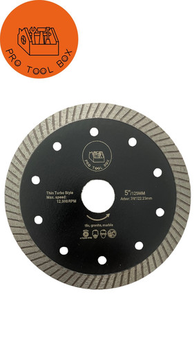 Pro Tool Box Diamond Cutting Disc 125mm/115mm/105mm