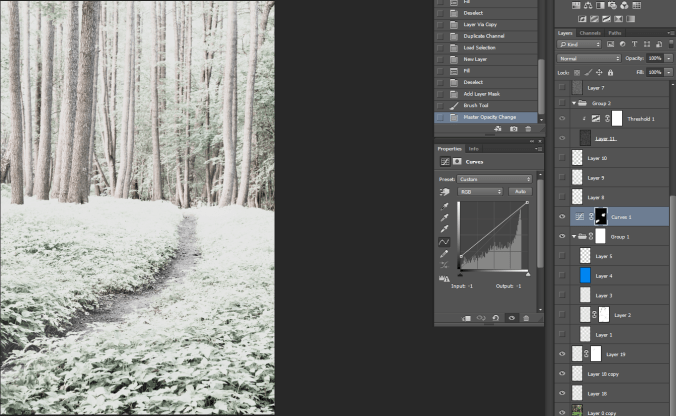 How to create snow in Photoshop.