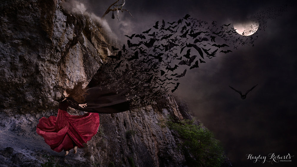 How to create the dispersion / scatter effect with Photoshop.