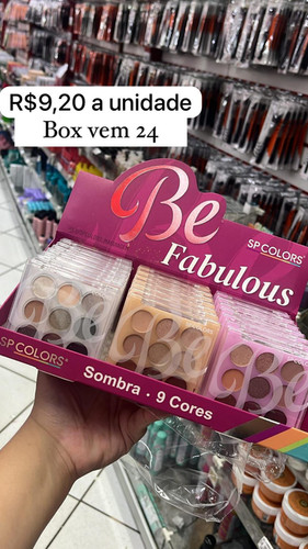 SP Colors paleta de sombra fabulous unidade ( box vem 24) | Use Makeup