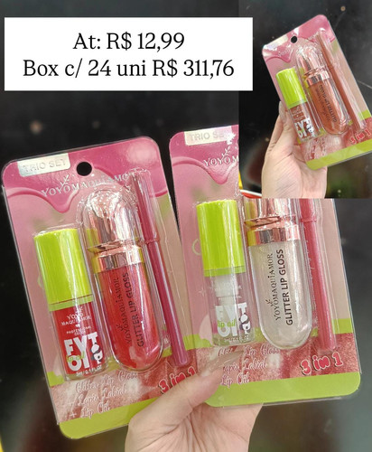Yoyomaquiamor Kit Labial unidade (box vem 24) | Use Makeup