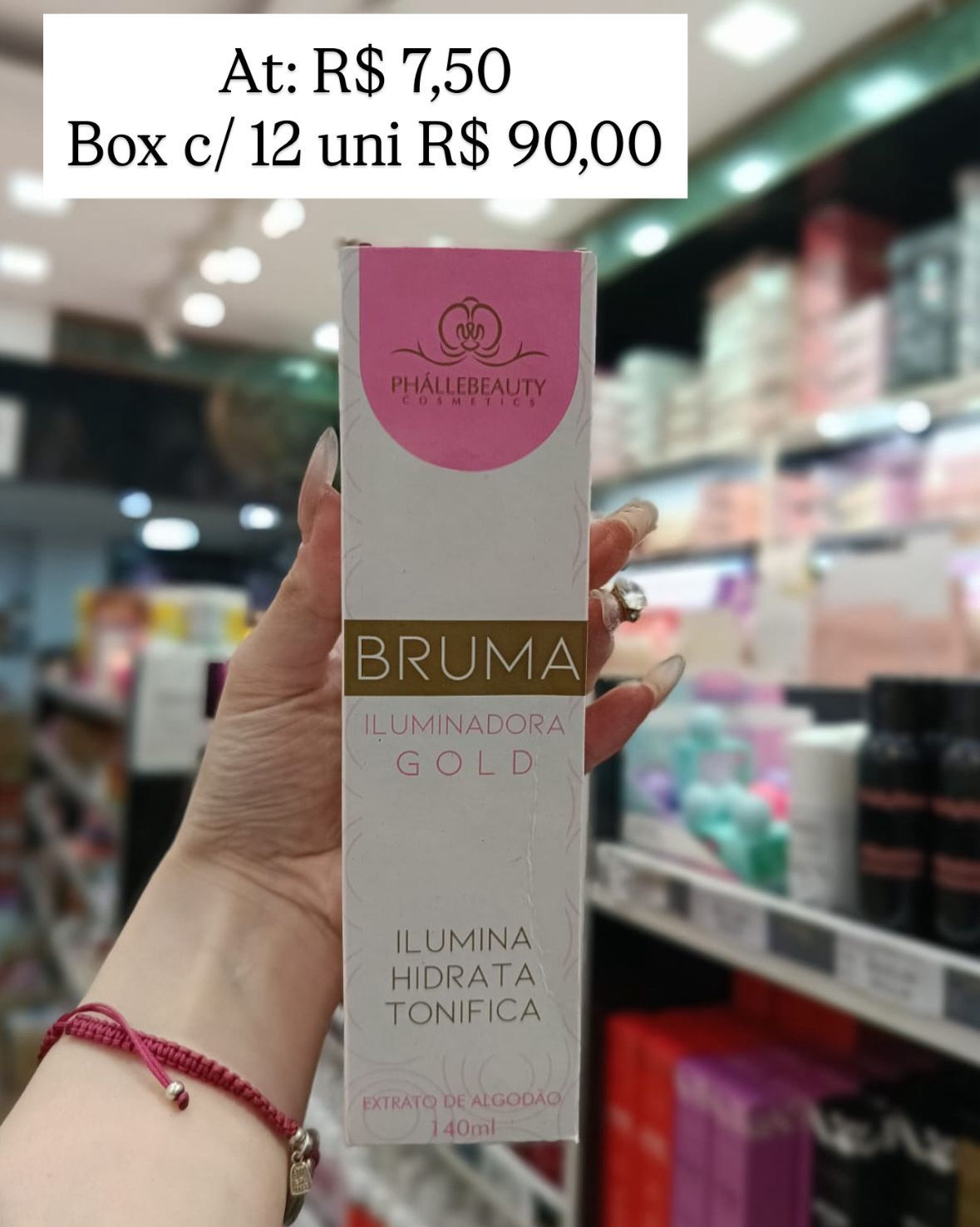 Phallebeauty Bruma Gold unidade (box vem 12) | Use Makeup