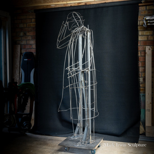 Mark Irwin Sculpture | Winston Churchill| Wire scuptures for sale ...
