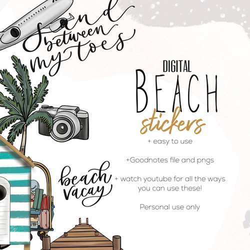Beach Vacay Stickers | Breezyorganization