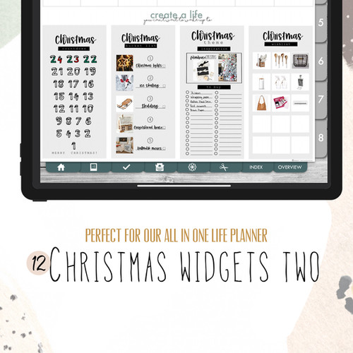 Christmas widgets TWO | Breezyorganization