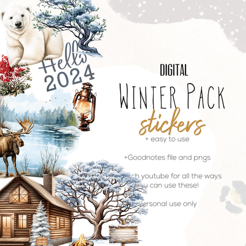 Winter 24 Stickers | Breezyorganization