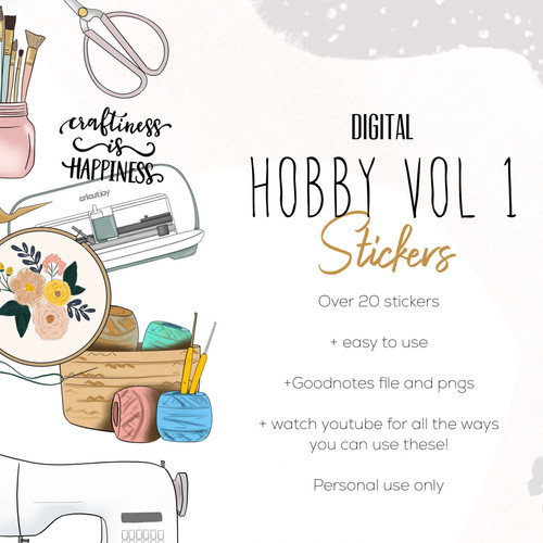 Hobby Stickers Vol 1 | Breezyorganization