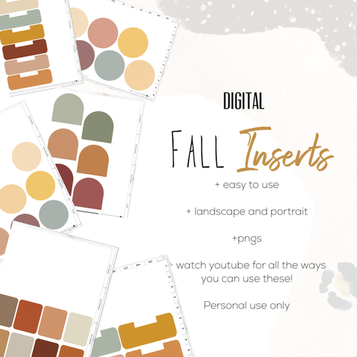 Fall Weekly Inserts | Breezyorganization