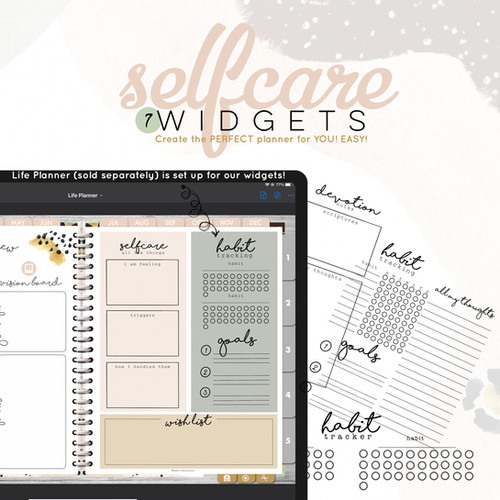 Self Care Widgets | Breezyorganization