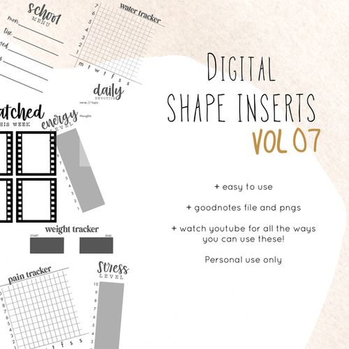 Shape Inserts Vol 07 | Breezyorganization