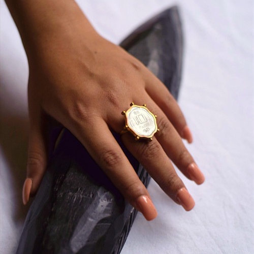 10-Paisa Ring | EARTHAMENTS