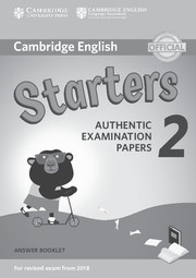 Cambridge English Young Learners 2 Answer Booklet | Sheridan ...