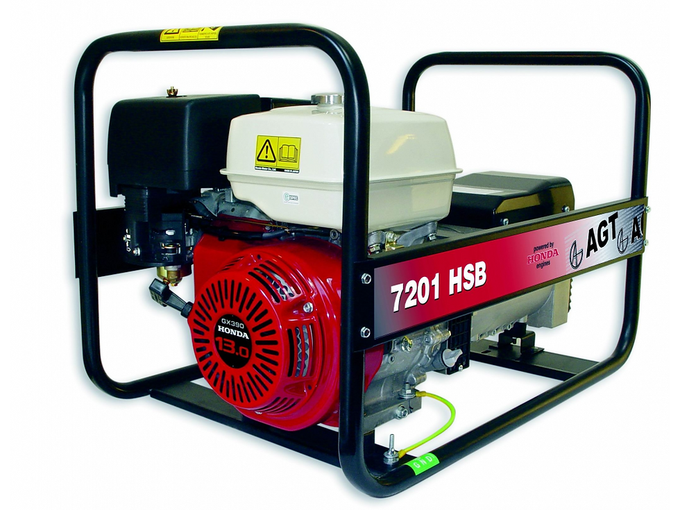 Generator de curent monofazat AGT 7201 HSB cu motor HONDA 6.0 kVA ...