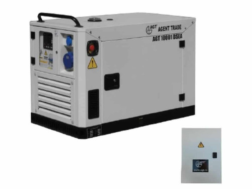 Generator diesel monofazat AGT 10001 DSEA 230V 9,6kVA stationar ...