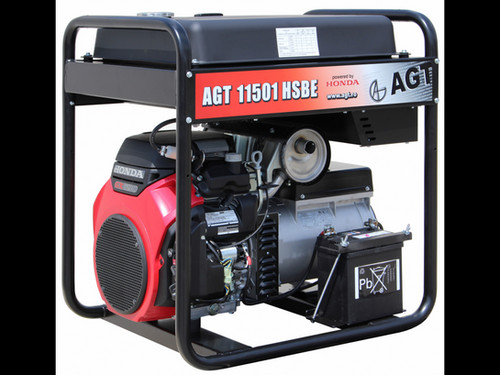 Generator de curent 230V motor Honda 11 kVA AGT 11501 HSBE R16 cu ATS ...