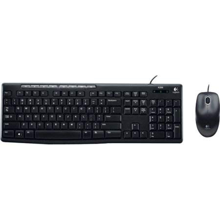 Logitech Media Set MK200 Full-Size Wired Keyboard and l Mo | FOXONIX ...