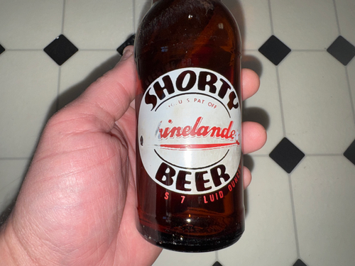 SHORTY BEER RHINELANDER bottle | Ed The Diver