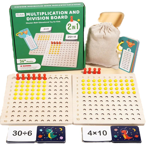 Montessori Multiplication & Division Board | Montessori Toys