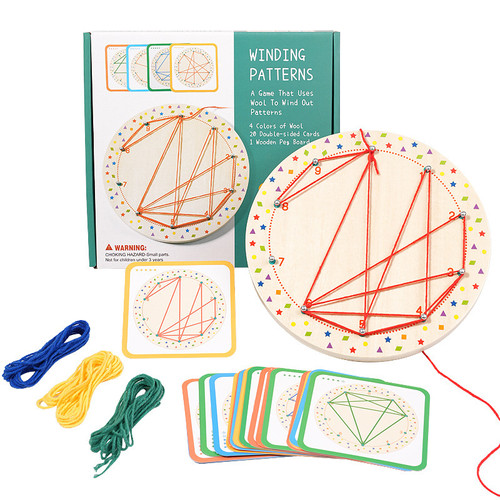 Montessori Rope Shape Puzzle | Montessori Toys