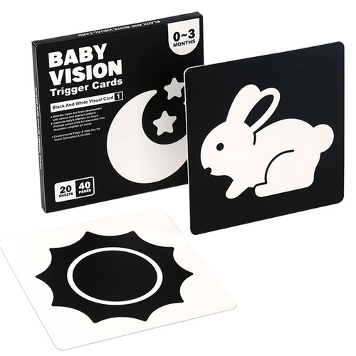 High Contrast Baby Flash Cards | MontessoriToys