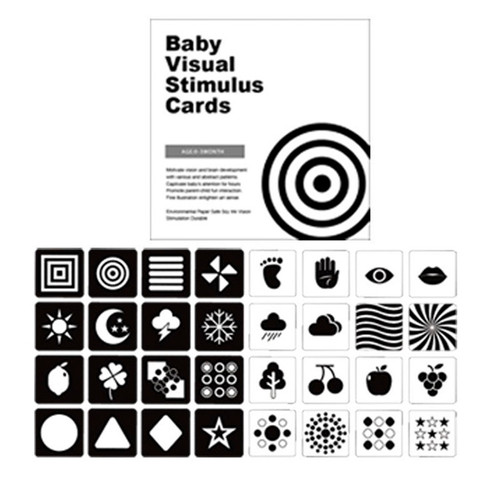 Baby Visual Stimulation Cards | MontessoriToys