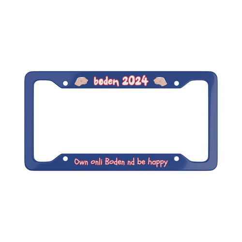 boden 2024 license plate frame | Cloud Merch